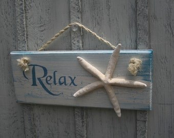 Popular items for relax sign on Etsy