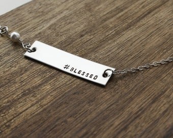 Popular items for hashtag necklace on Etsy