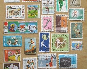 Popular items for sports stamp on Etsy