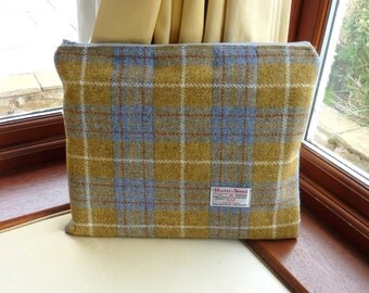 Document holder, A4 folder size, Harris Tweed