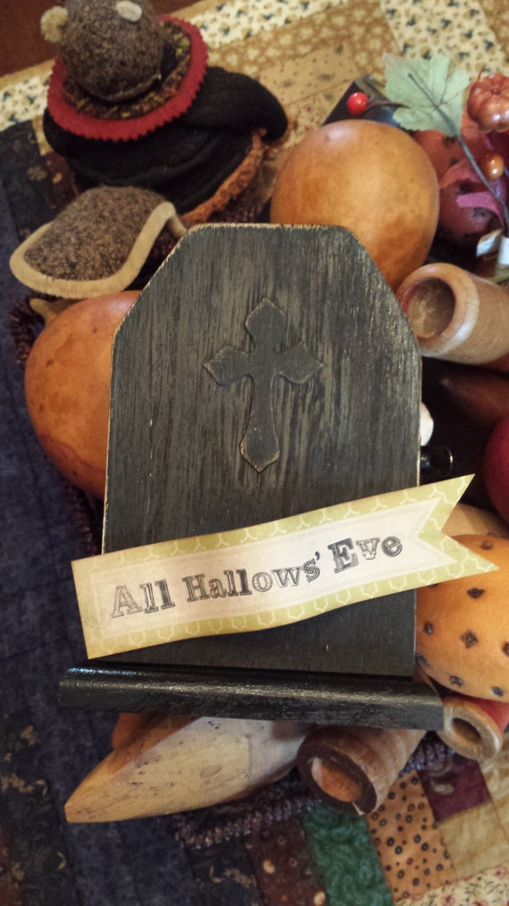 Halloween altered art Gothic tombstone Count by VintageXpressions Halloween altered art Gothic tombstone Count by VintageXpressions