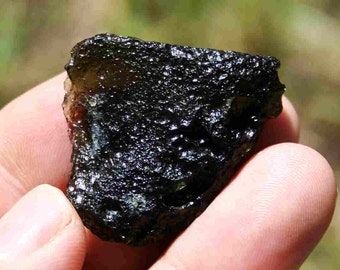 Popular items for green meteorite on Etsy