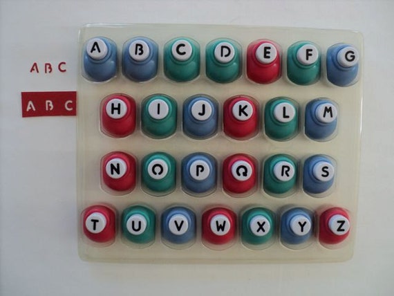 26 Piece Letter Punch Set Creativeworks
