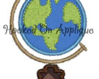 Popular items for globe applique on Etsy