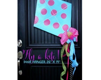 Fly A Kite Summer Door Hanger