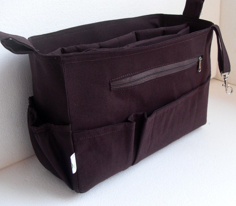 Extra tall Large size Purse organizer with iPad Sleeve Bag