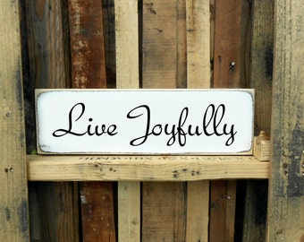Popular items for joyful sign on Etsy
