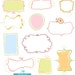 Doodle frames mega pack digital clip art including lots n lots