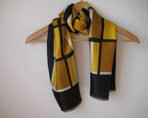 Popular items for bright yellow scarf on Etsy