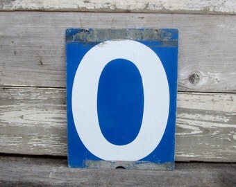 Metal number plate | Etsy