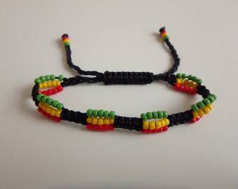 Popular items for rasta anklet on Etsy