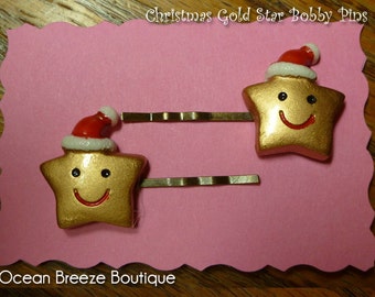 Popular items for star bobby pins on Etsy
