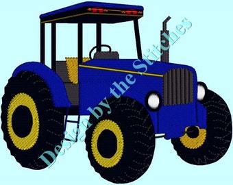 Popular items for tractor embroidery on Etsy