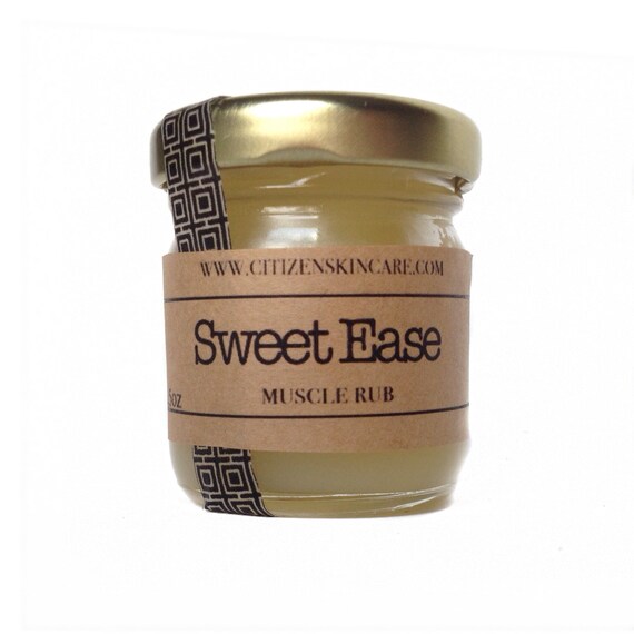 Items similar to Sweet Ease Muscle Rub on Etsy