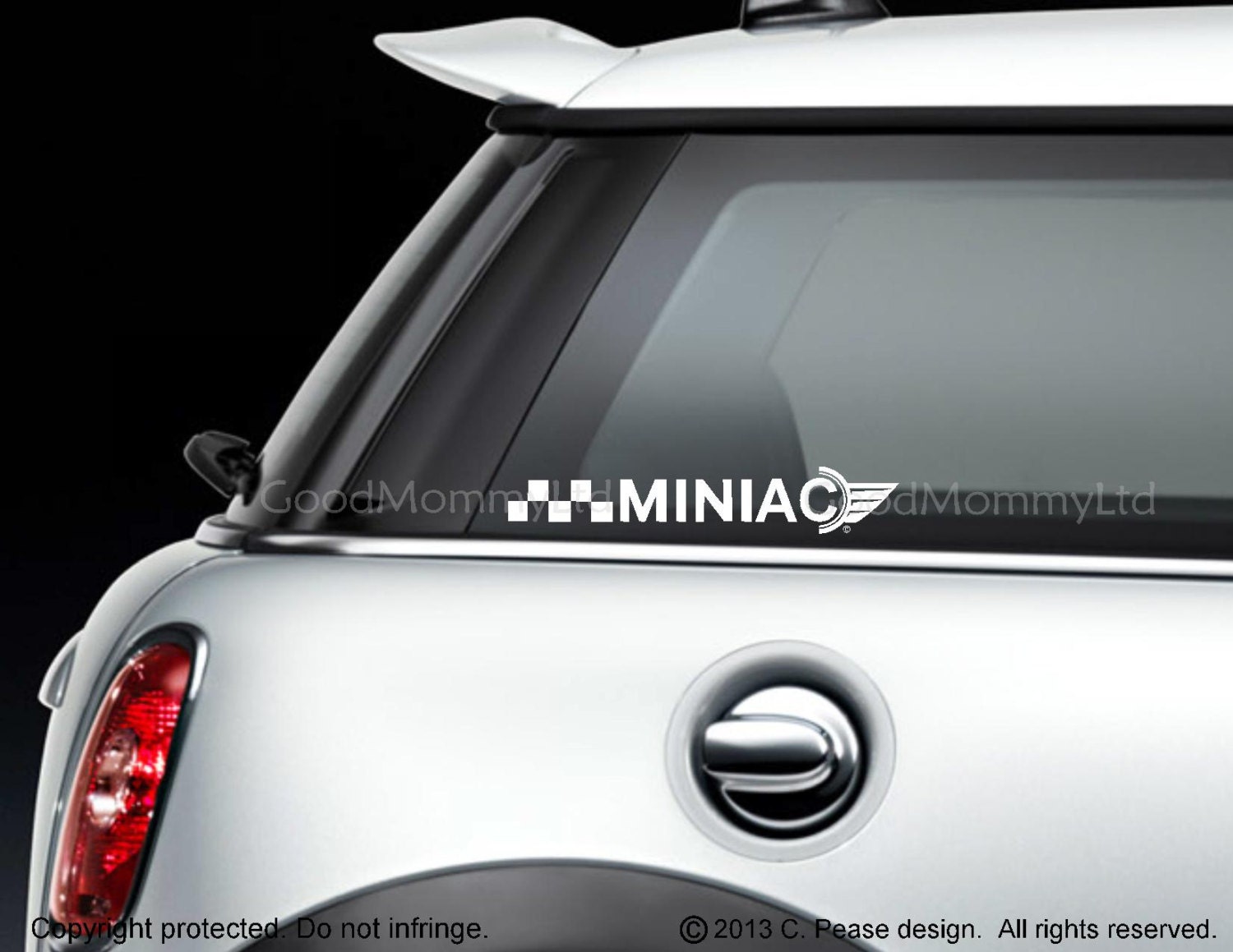 Miniac Original Decal for your Mini Cooper