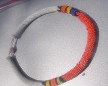 Popular items for beaded rope necklace on Etsy