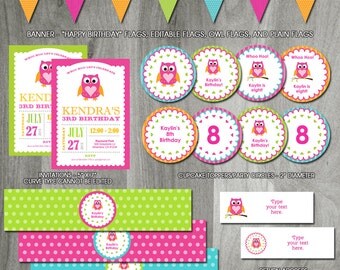 Unique owl template related items | Etsy