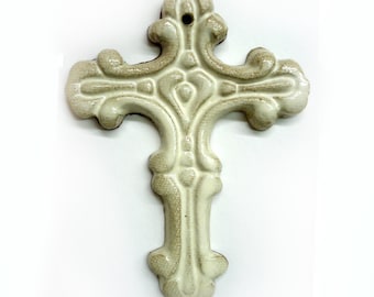 Ceramic cross | Etsy