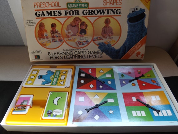 Sesame Street Games For Growing Shapes