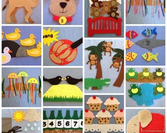 Popular items for felt book on Etsy