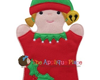 Elf finger puppet | Etsy