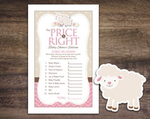 Unique lamb baby shower related items | Etsy