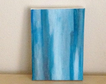 Teal abstract art | Etsy