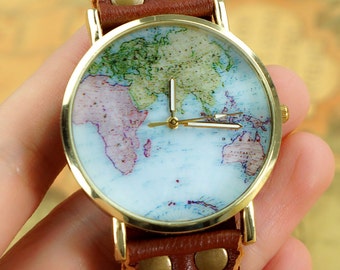 Popular items for men maps watch on Etsy