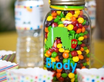Popular items for birthday mason jars on Etsy