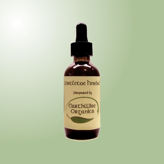 Mistletoe Extract Tincture Herbalist Prepared by EarthWiseOrganics