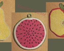 Unique fruit pot holder related items | Etsy