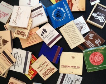 Popular items for vintage matchbooks on Etsy