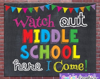 Watch Out 3 Year Old Preschool Here I come First Day of School