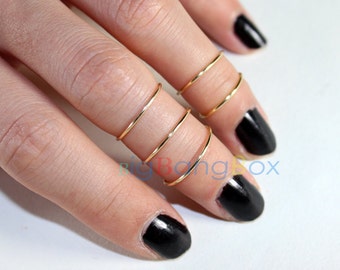 Popular items for 5 stacking rings on Etsy