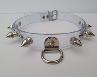 Spiked slave collar | Etsy