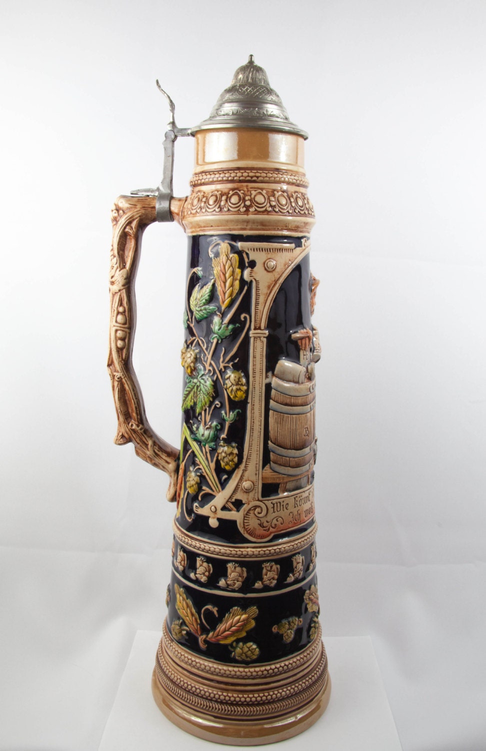 Vintage Very Rare Giant 5 Liters Beer Stein Tankard