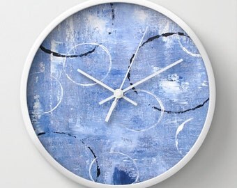Popular items for abstract wall clock on Etsy