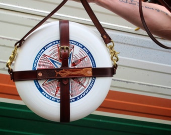 Popular items for leather disc on Etsy