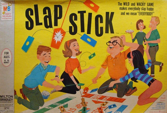 Slap Stick | Vintage board games, Vintage toys, Fun board games