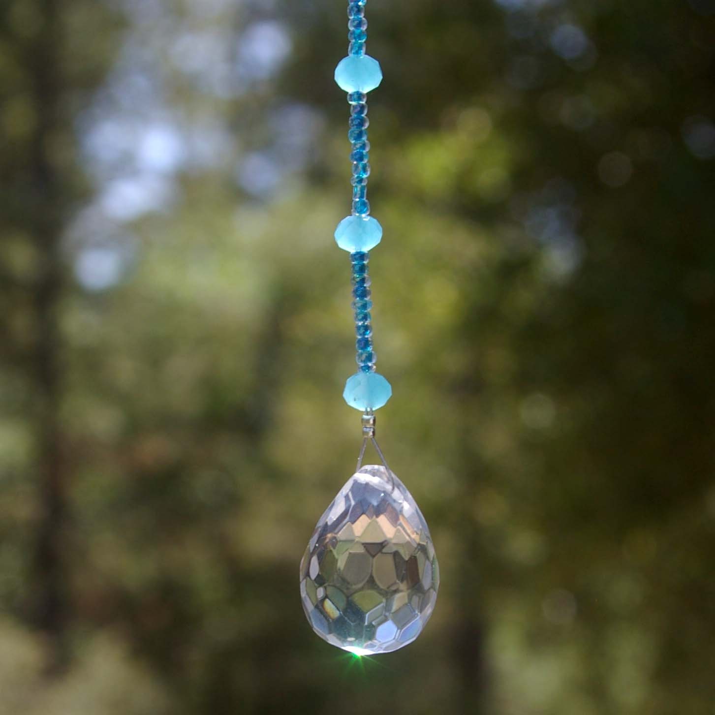 Beaded Crystal Sun Catcher Feng Shui Negative Energy