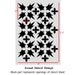 Geometric Stencils Template For Crafting Canvas DIY decor Wall