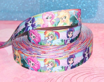 1" My Little Pony Ribbon for Sewing/Garment/DIY Hair Craft