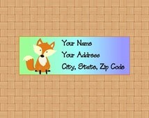 Popular items for fox sticker on Etsy