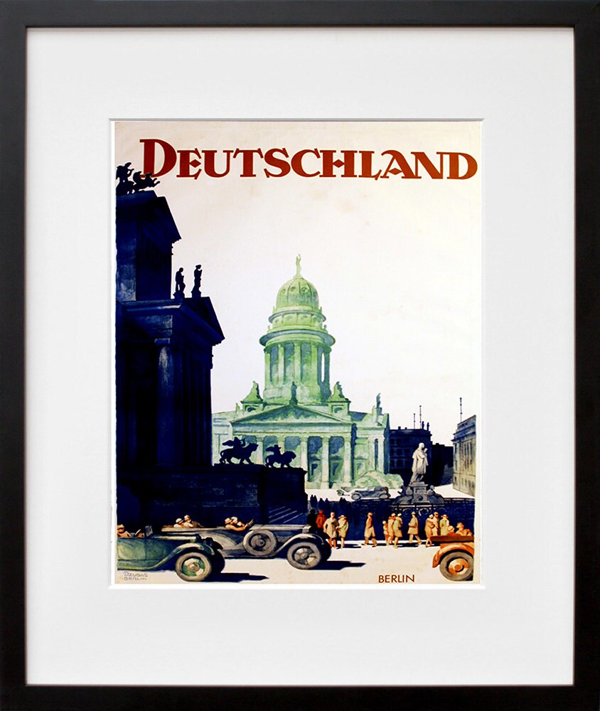 Germany Travel Poster German Art Print Home Decor ZT380