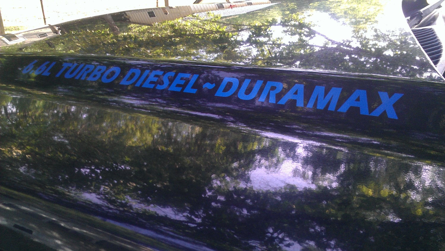 6.6L TURBO DIESEL DURAMAx vinyl decal sticker for by SSDecalz