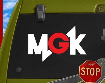 Machine Gun Kelly Inspired MGK Sticker Decal Any Color or Size iPhone ...