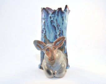 Popular items for pottery deer on Etsy