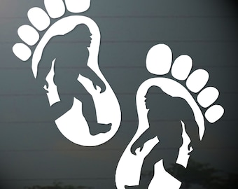 Bigfoot decal | Etsy