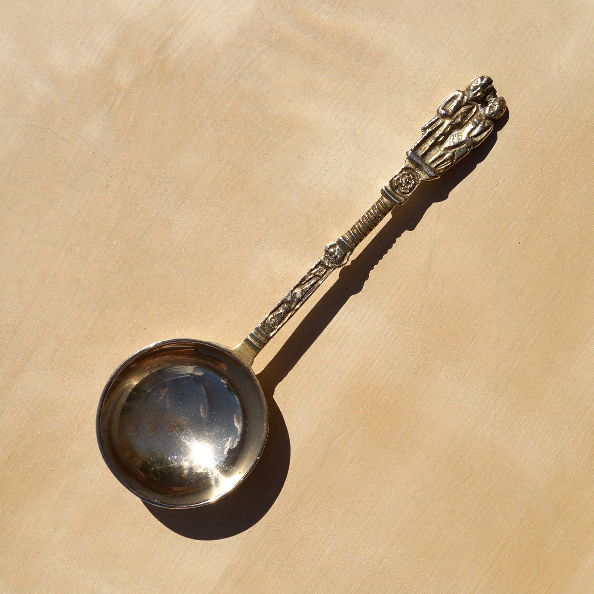 Brass decorative spoon || vintage || perfect condition – Haute Juice