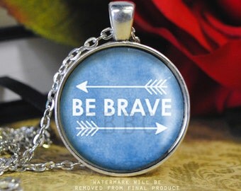 Popular items for be brave jewelry on Etsy